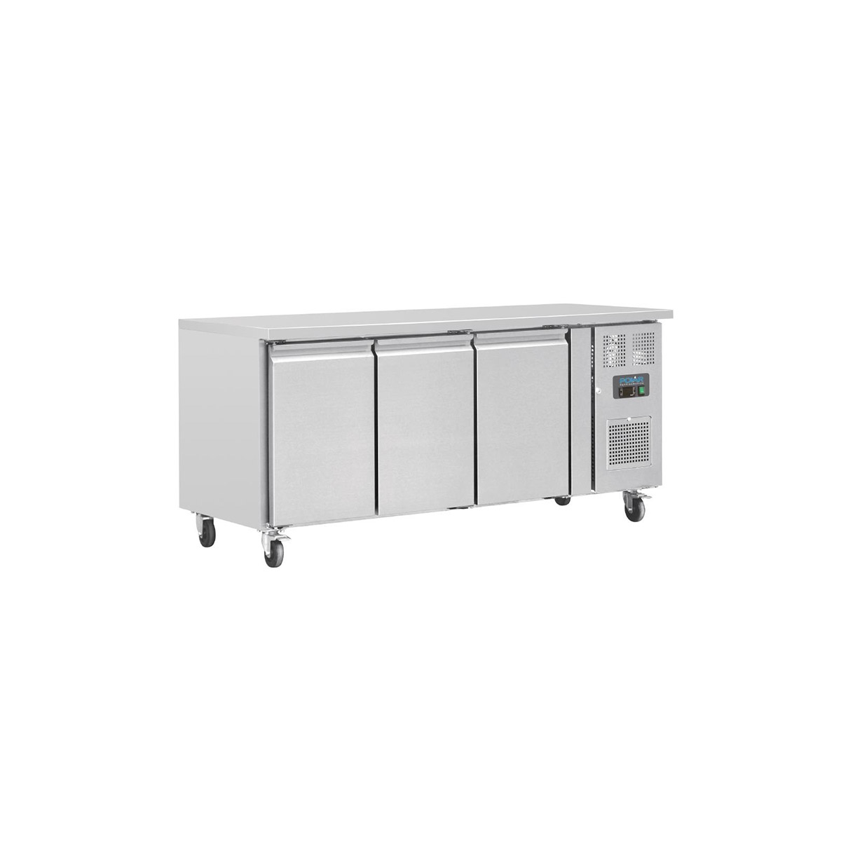 Polar U-Series Triple Door Counter Fridge 417Ltr – IDS